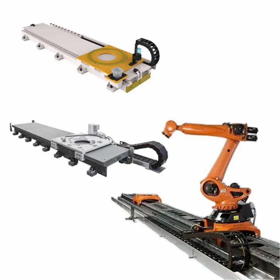 GBS Robot Linear Track สำหรับ ABB KUKA FANUC Yaskawa Robot Arm Robot Guide Rail