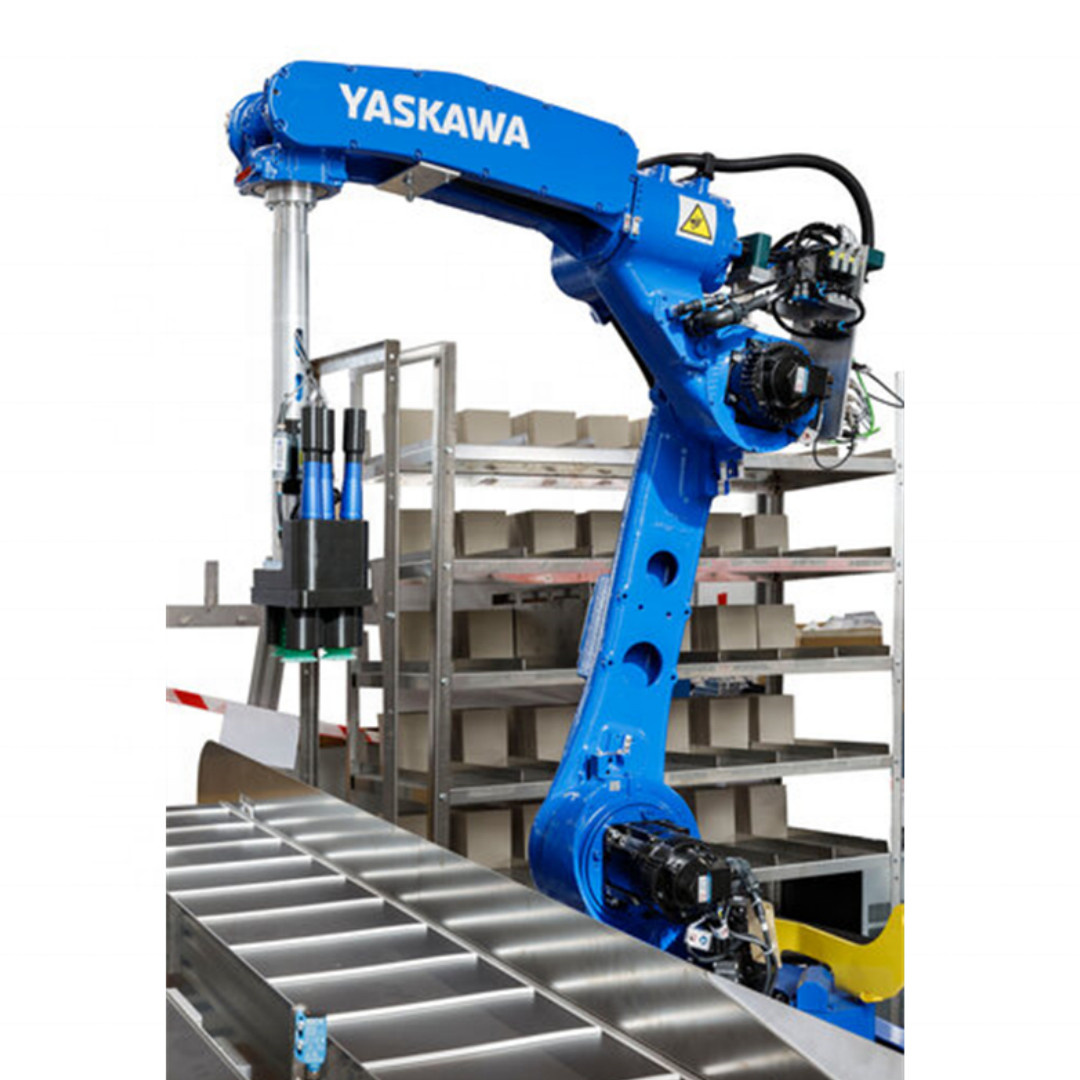 แขนหุ่นยนต์อุตสาหกรรม Yaskawa Motoman GP25 พร้อม CNGBS Air Gripper ...