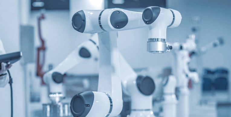 หุ่นยนต์โคบอทที่ใช้พีซี Hans Robot G10-L ใช้งานง่ายด้วยแหล่งจ่ายไฟ AC220V