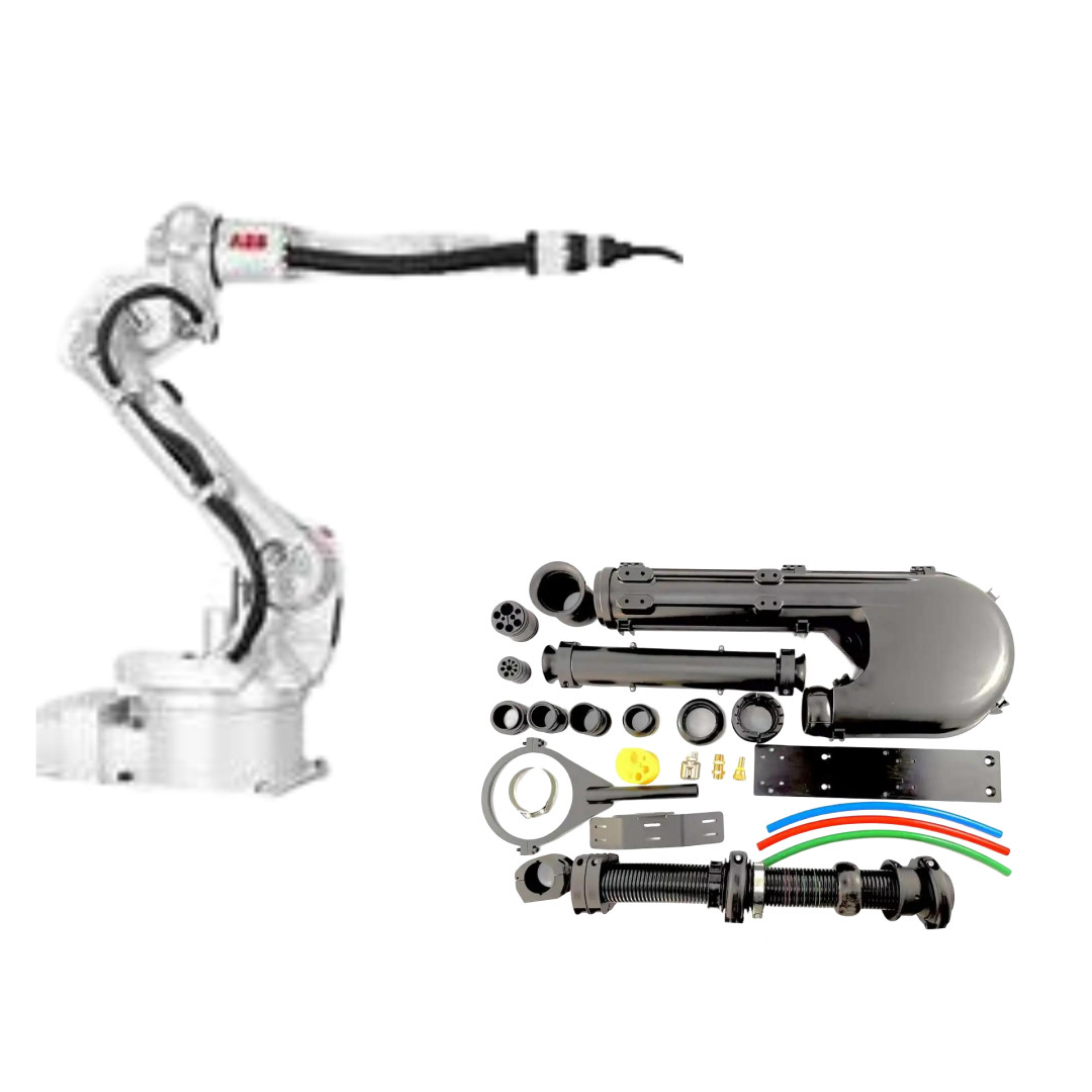ABB IRB 2600 ID อินดัสเตรียล 6 Axis แอร์บอตปั๊มแขนด้วยชุดแต่งกายและฝา ...