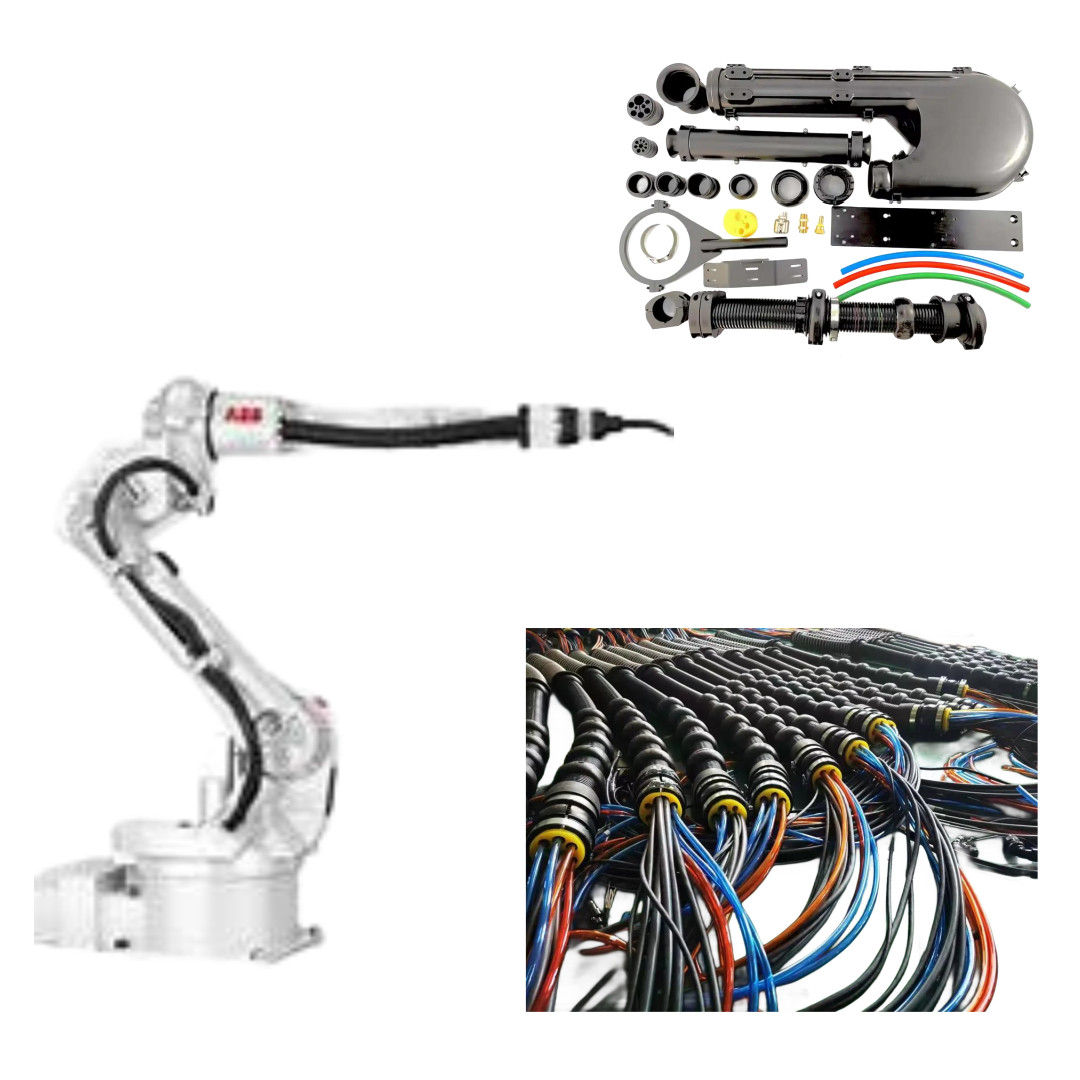 ABB IRB 2600 ID อินดัสเตรียล 6 Axis แอร์บอตปั๊มแขนด้วยชุดแต่งกายและฝา ...