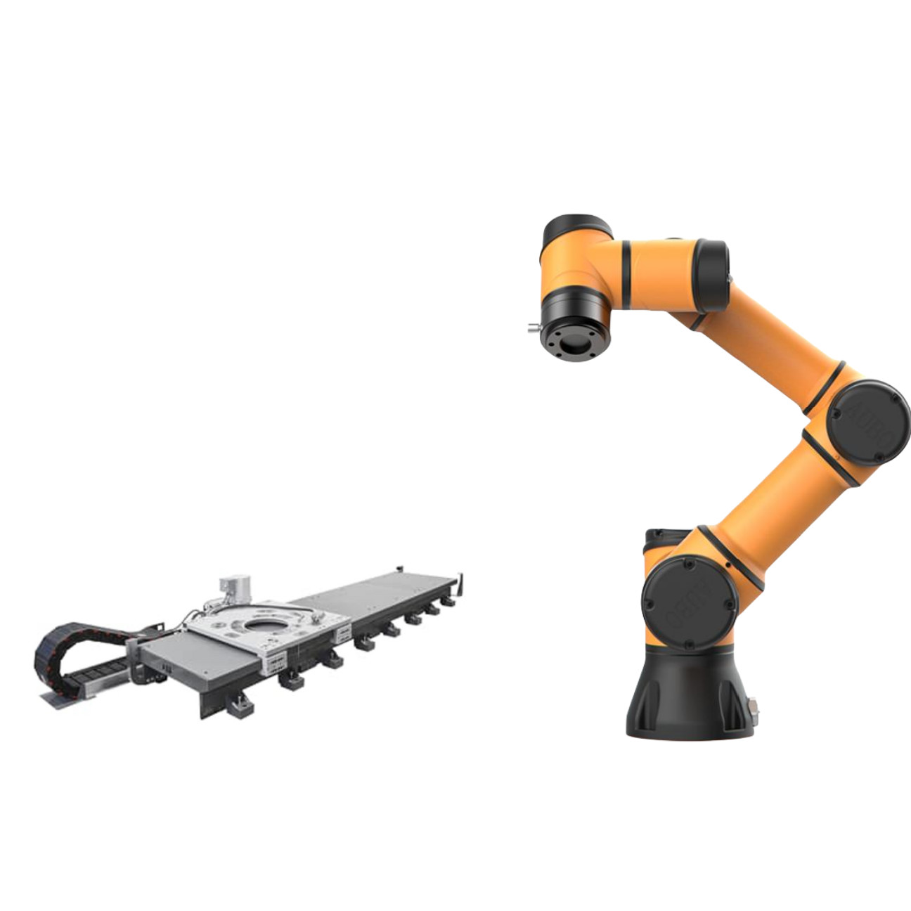AUBO I3 6 Axis Cobot Robot Arm With Guide And Positioner สําหรับอุปกรณ์ ...