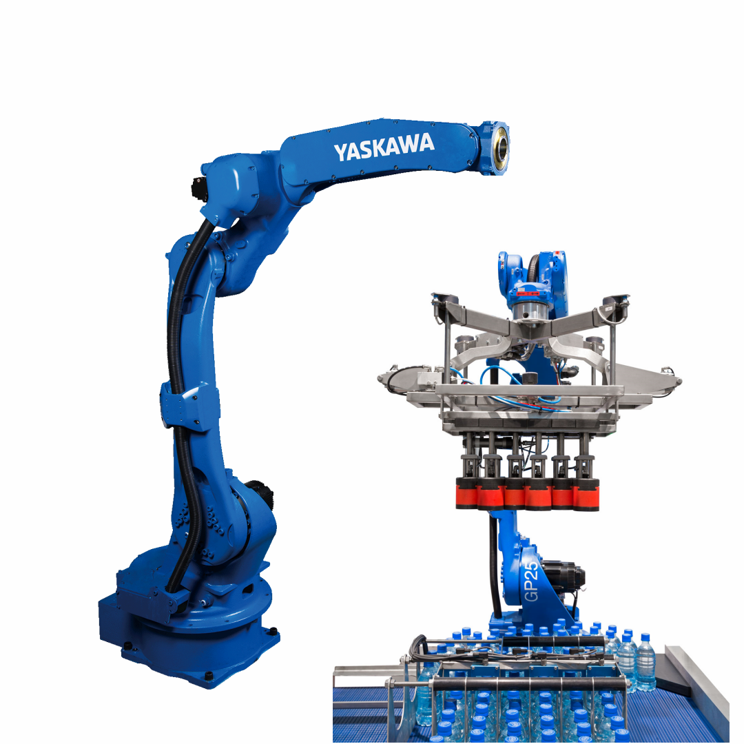 YASKAWA 6-Axis 25 กิโลกรัม กระเป๋าใช้งาน อุตสาหกรรมหุ่นยนต์